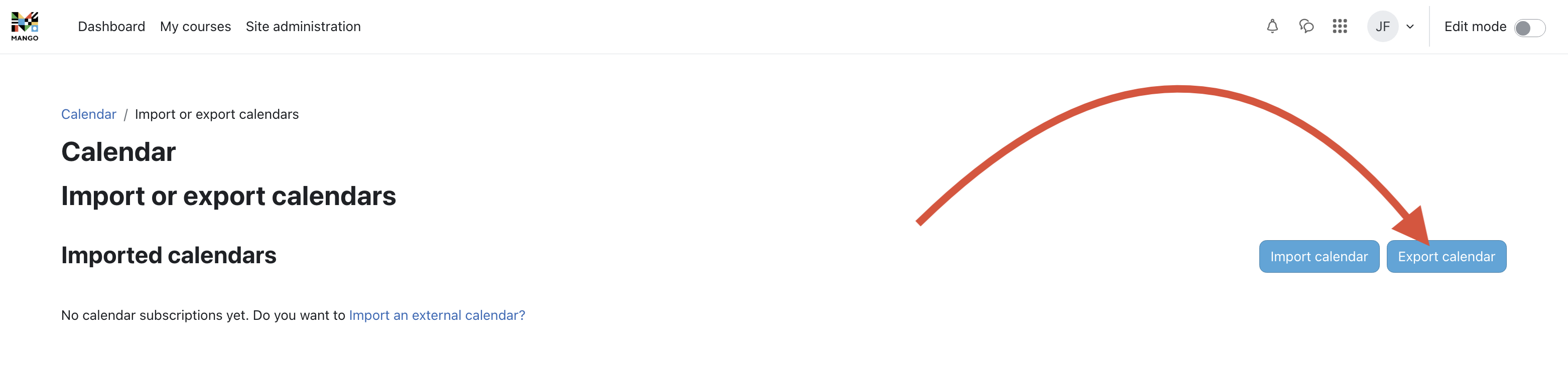 Mango Live - Syncing Your Moodle Calendar – Mango Languages