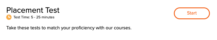 Placement Tests – Mango Languages