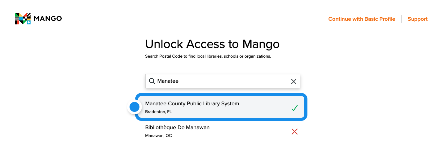 Link to Library – Mango Languages