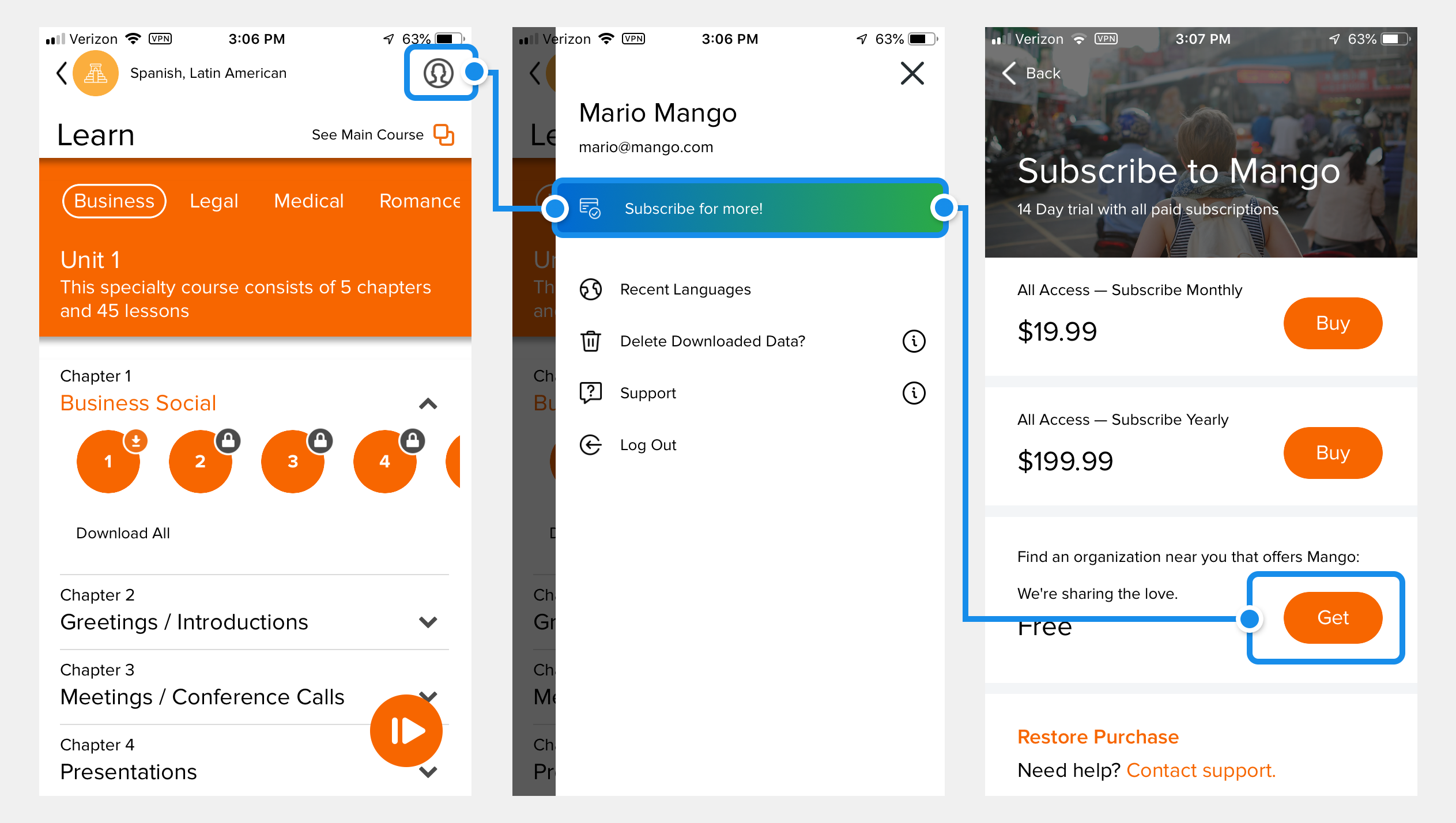 Link to Library – Mango Languages