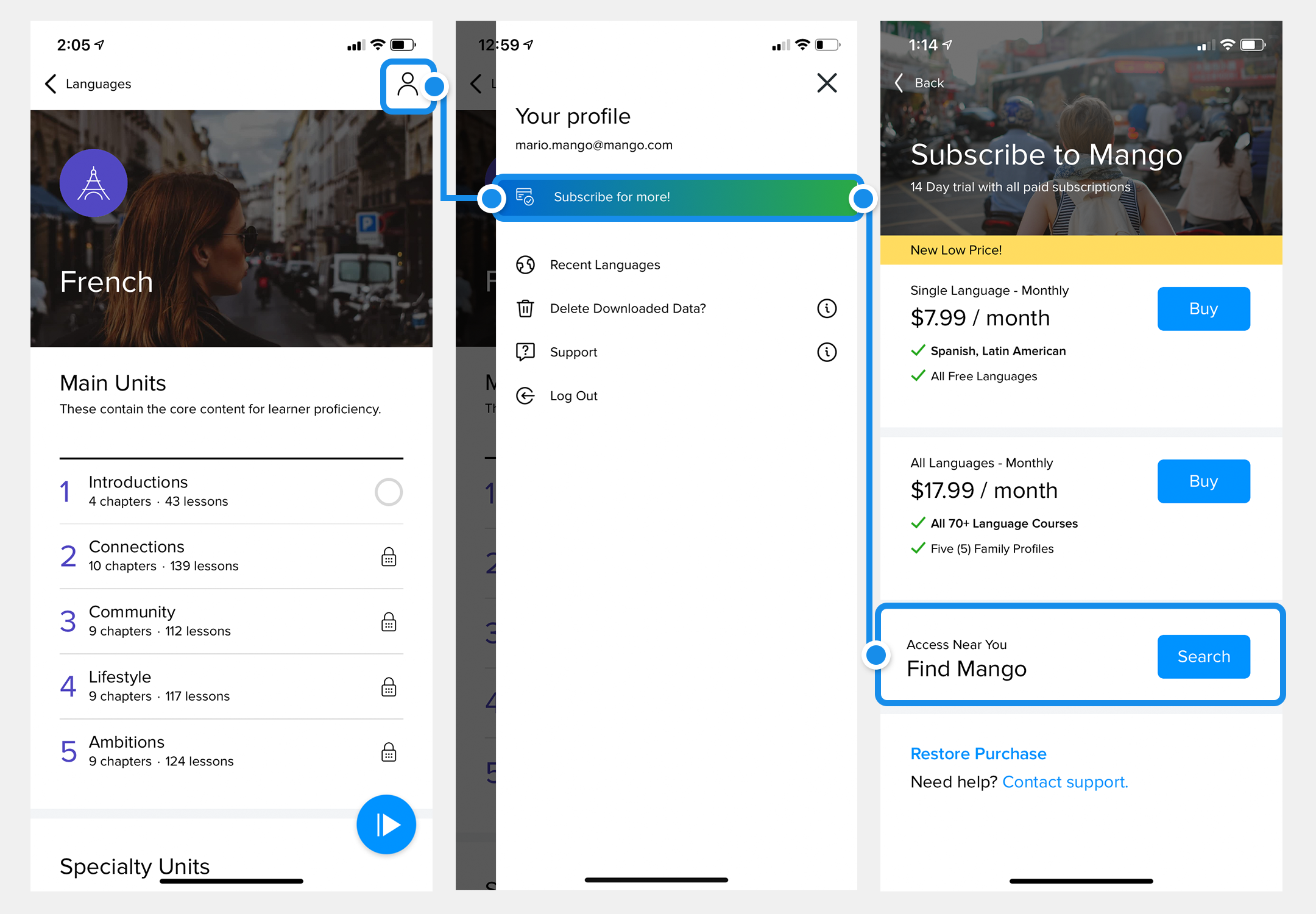 Link to Library – Mango Languages