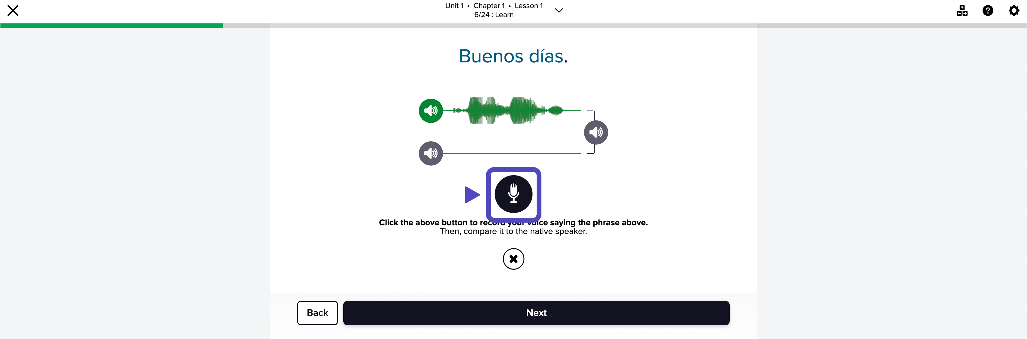 Voice Comparison – Mango Languages
