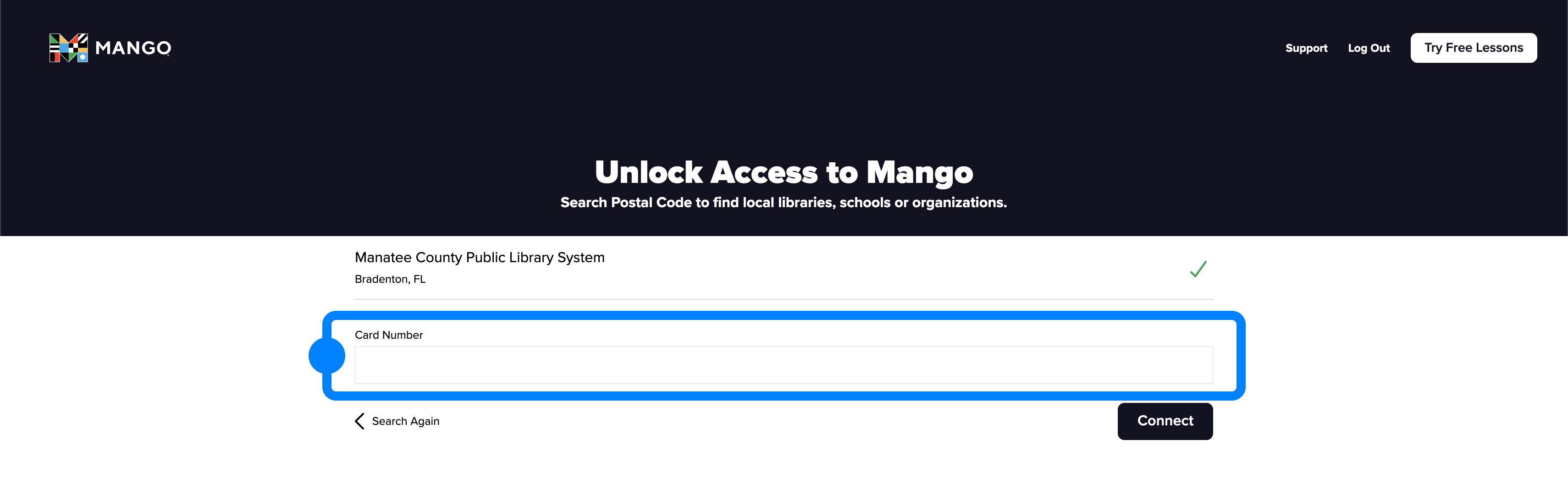 Link to Library – Mango Languages